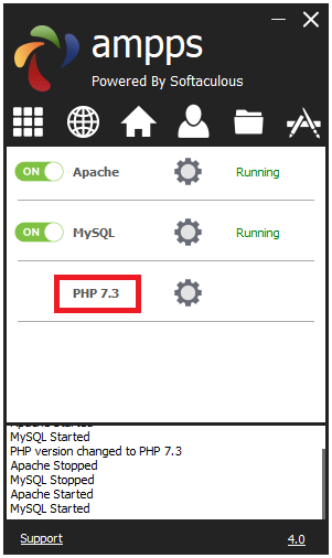 How To Change PHP Version AMPPS